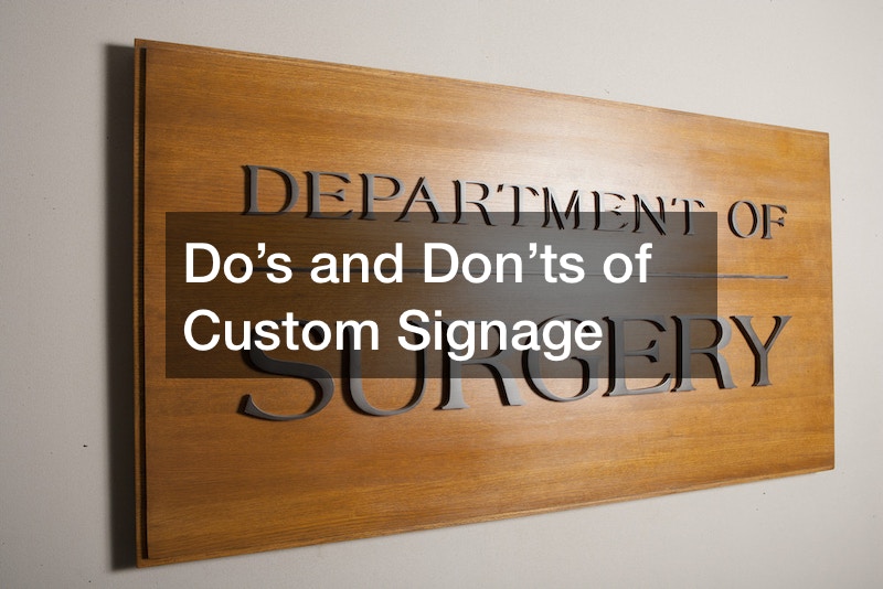 Do's and Don'ts of Custom Signage - Business Training Video